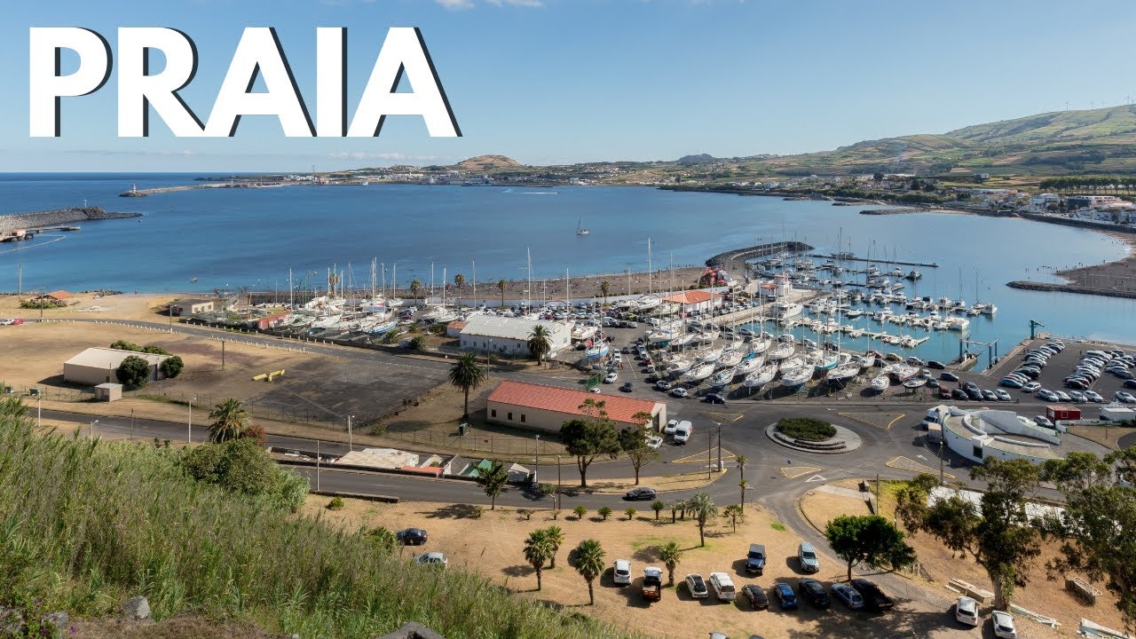 Praia Virtual Tour Praia Drone Youtube