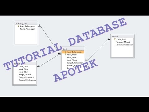 Tutorial Database Apotek Youtube