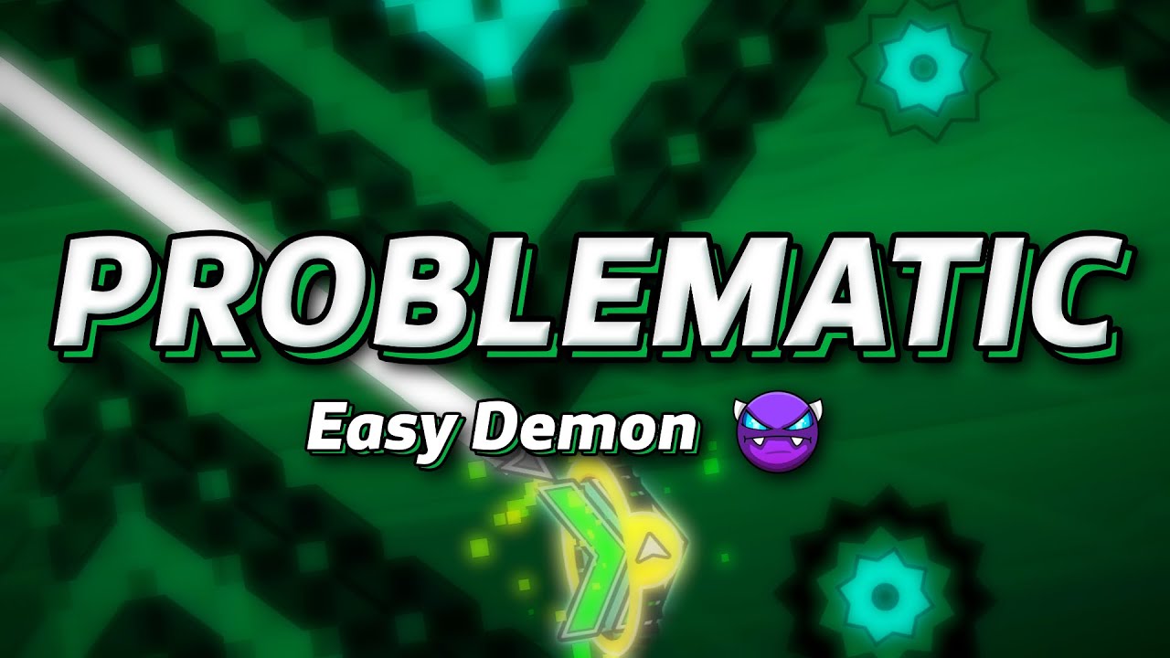 First Demon Problematic Dhafin Geometry Dash Easy Demon Youtube