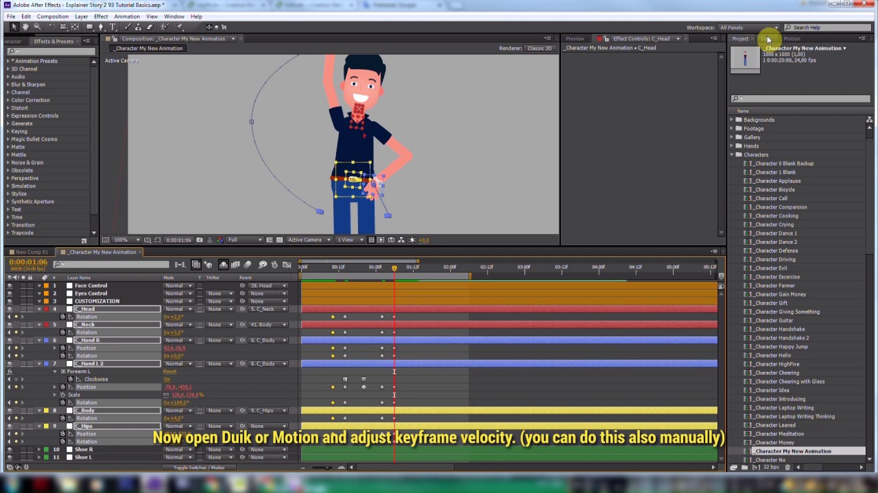 Character Animation Explainer Toolkit V2 Mysterynery