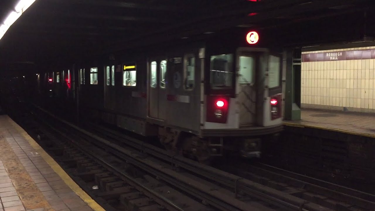 Nyc Subway Hd 60fps Kawasaki R142a Bombardier R142 4 Trains