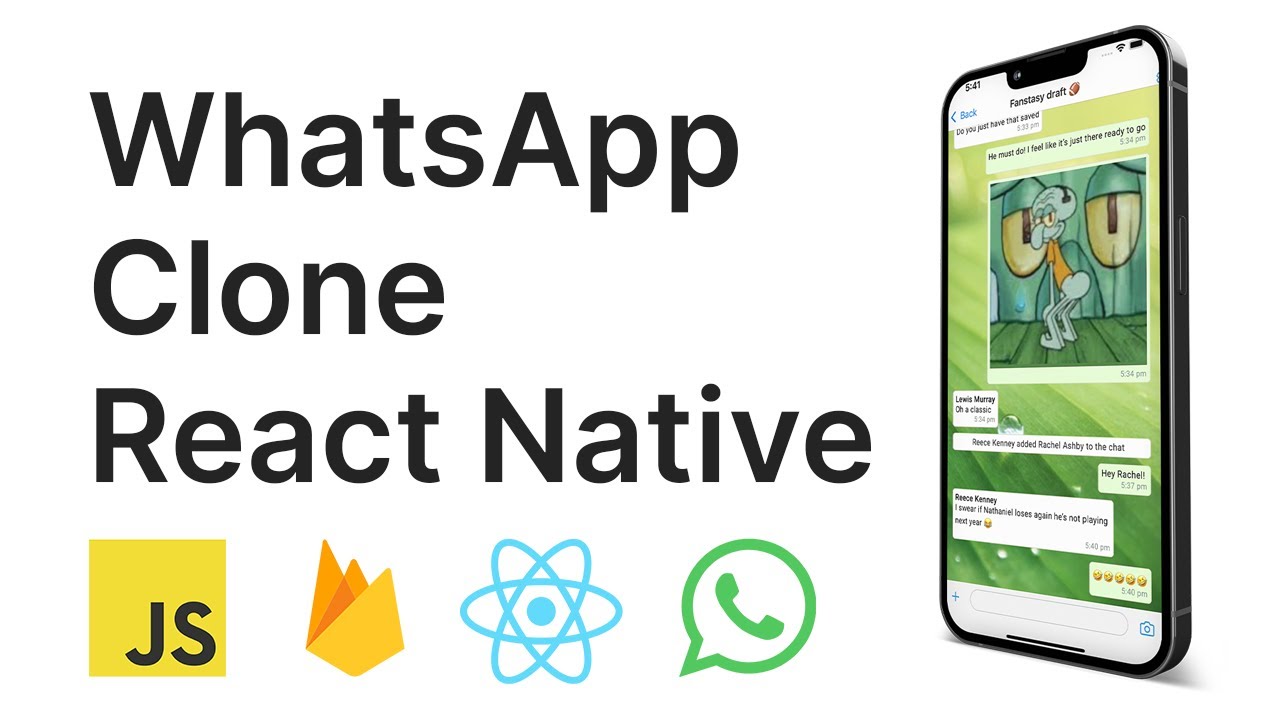React Native Whatsapp Clone Tutorial Available Now On Udemy Youtube