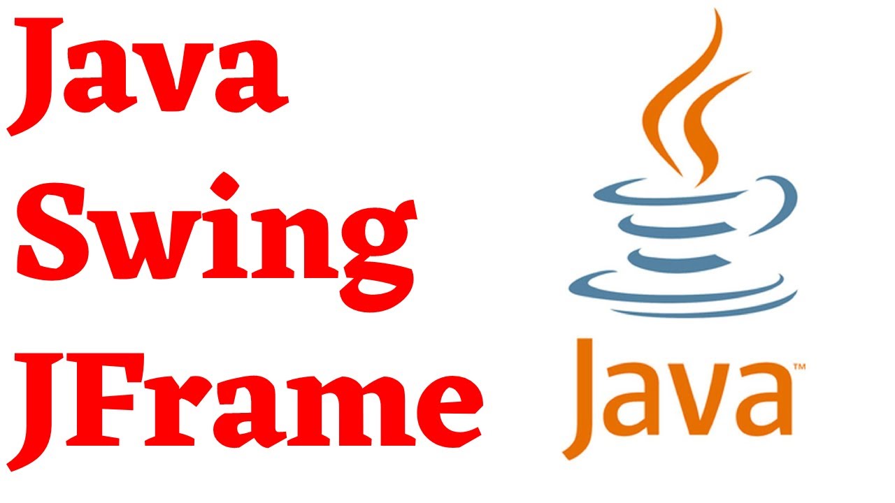 Java Swing Gui Jframe Youtube