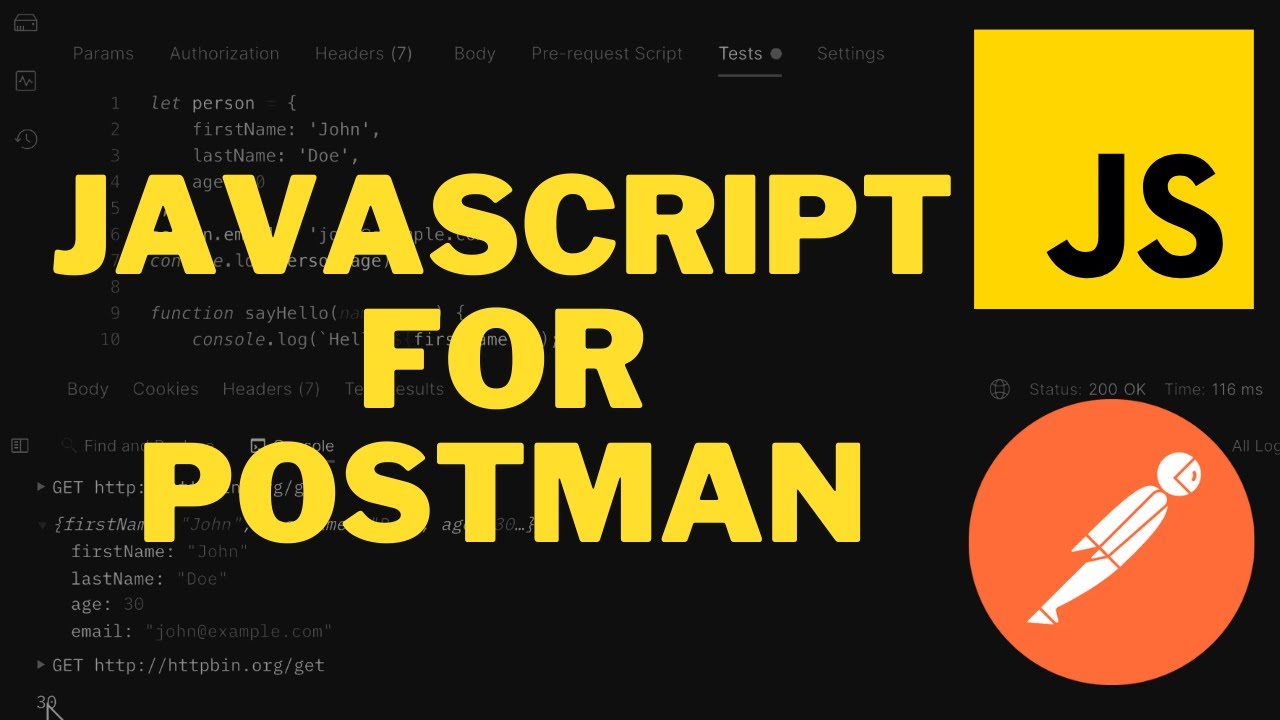 Learn Javascript For Postman Api Testing Full Course For Beginners