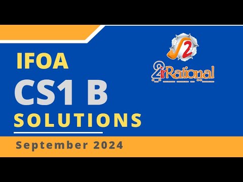 Ifoa Cs1b September 2024 Solution Youtube