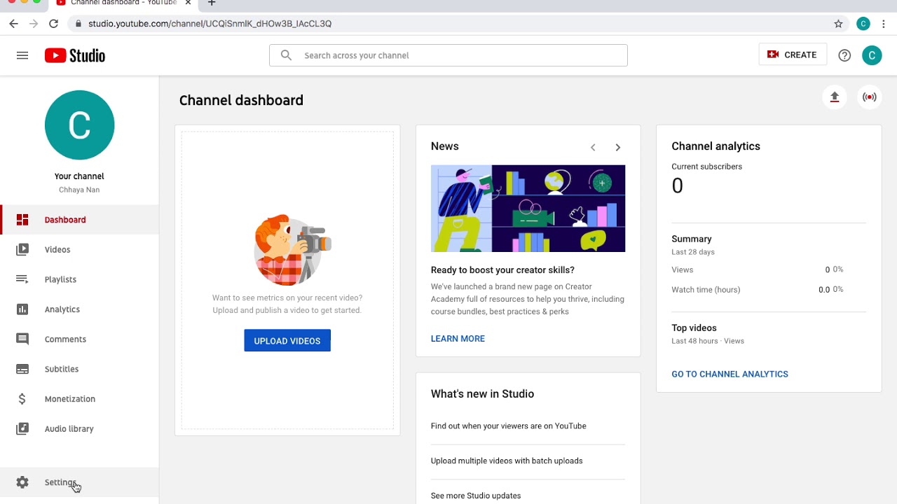 Verify Account Youtube