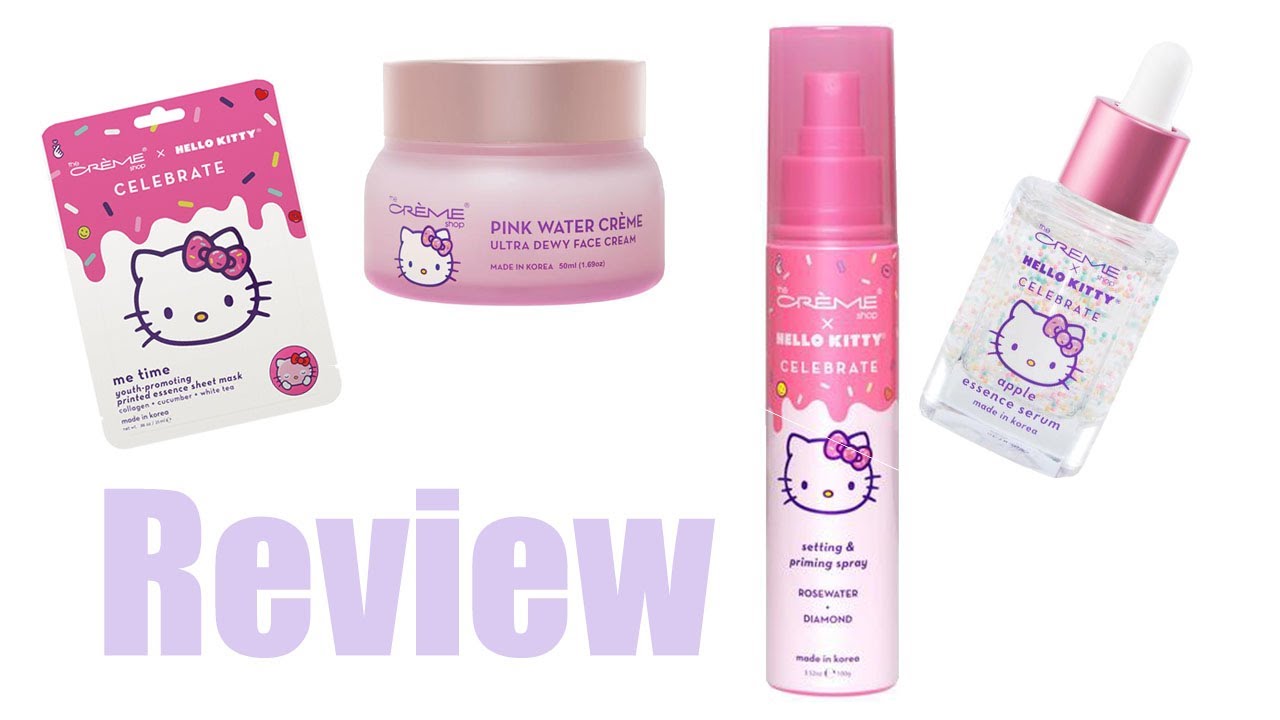 The Creme Shop X Hello Kitty Birthday Collection Youtube