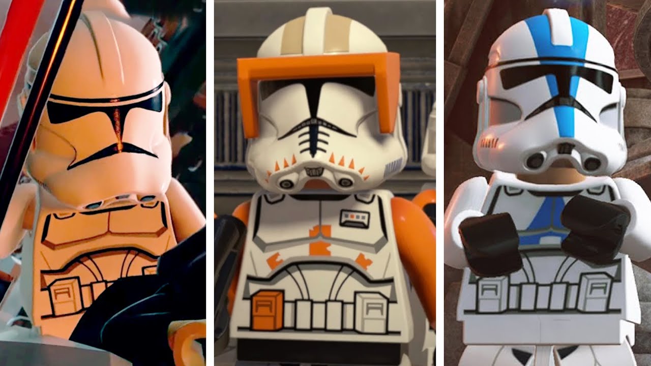 All Clone Moments In Lego Revenge Of The Sith Youtube