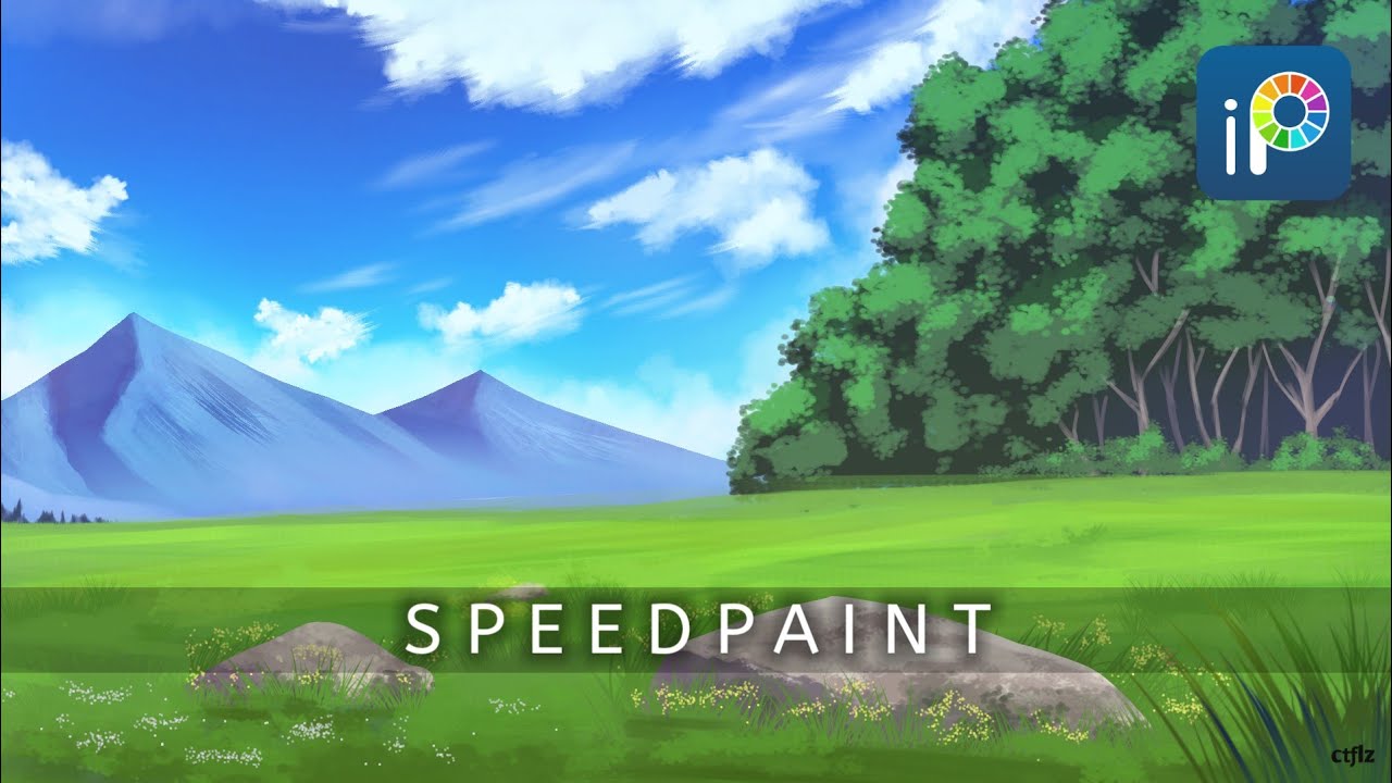 гђђibispaintгђ Background Speedpaint рџћё 04 Youtube
