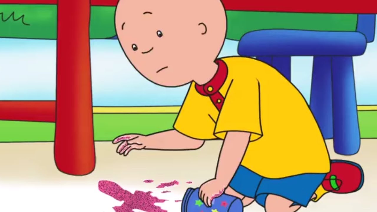 Caillou S School Accident Caillou Cartoon Youtube