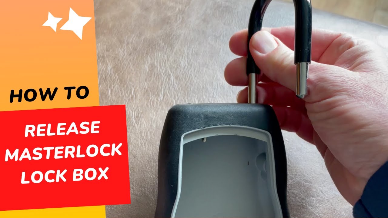 How To Set Up A Master Lock Lock Box At Melody Hanks Blog