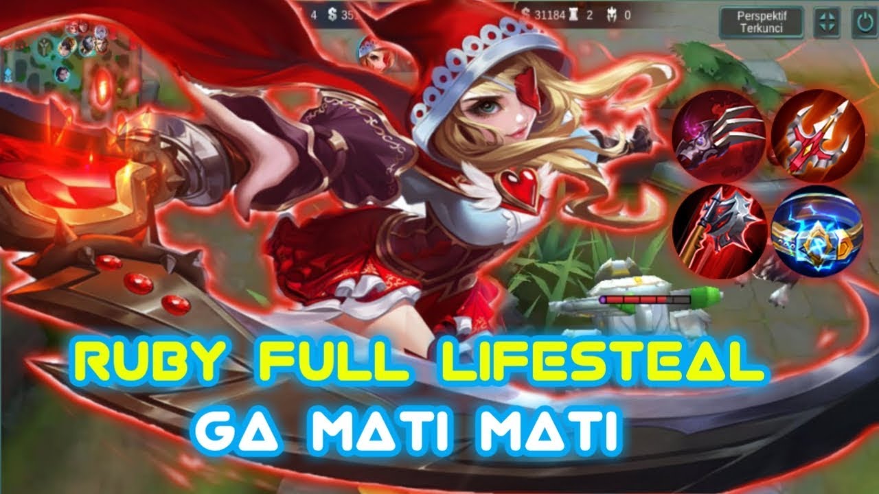 Ruby Insane Lifesteal Full Lifesteal Ga Mati Mati Gameplay Ruby