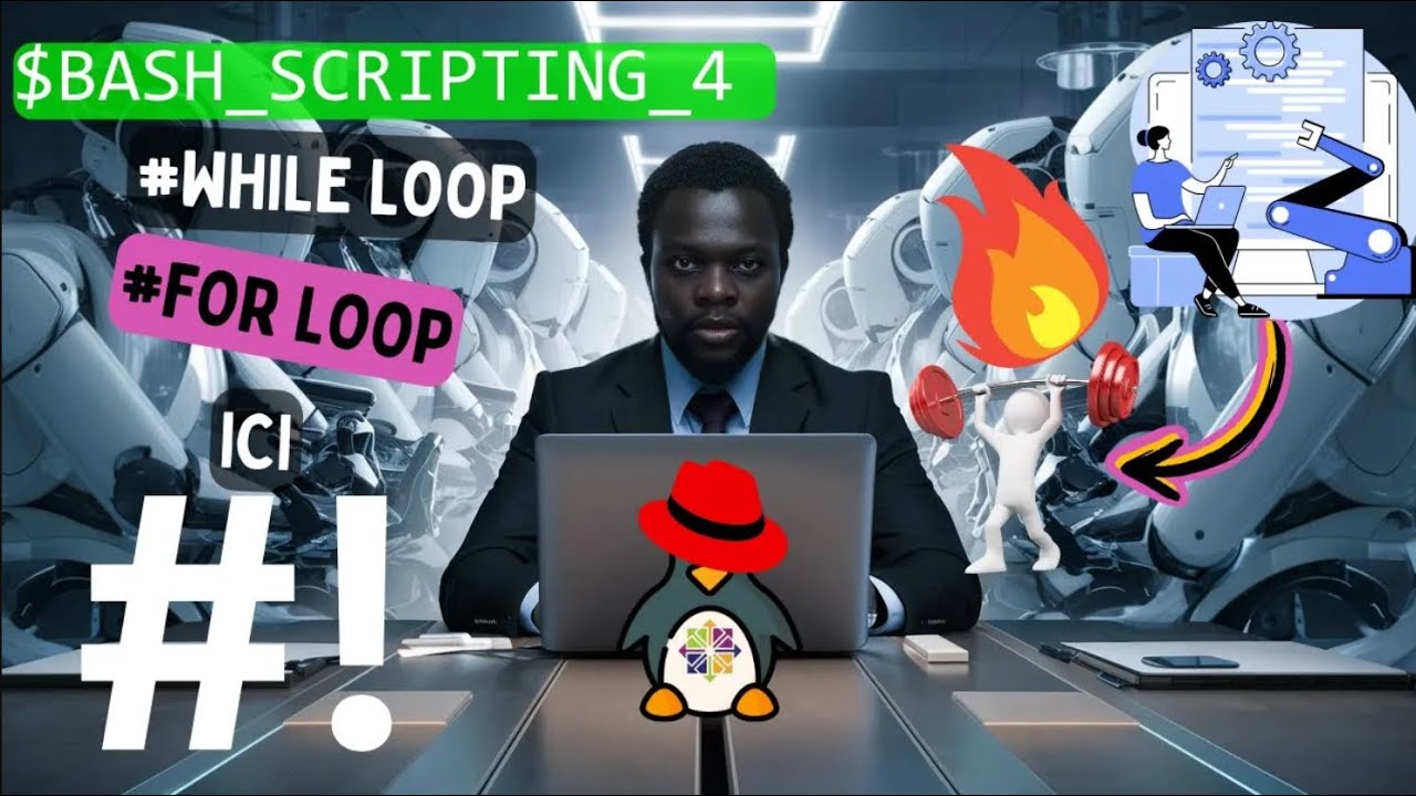 While Loop For Loop En Bash Script Youtube