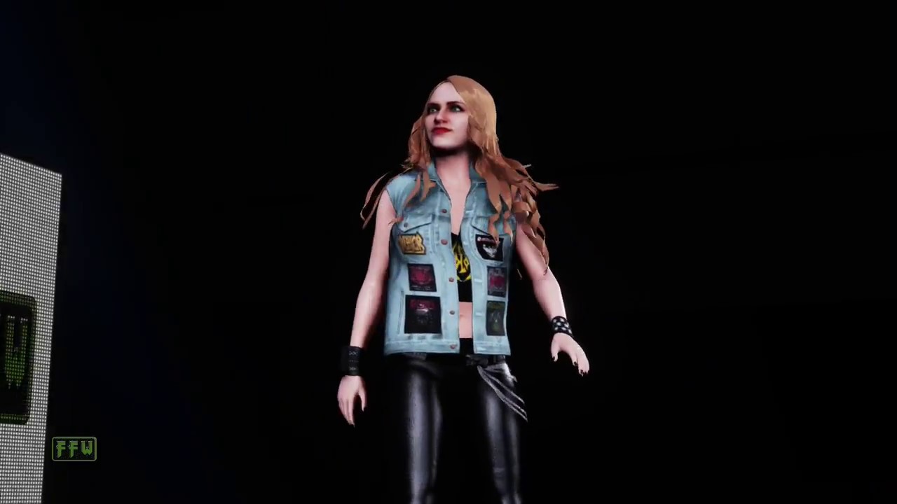 Wwe 2k18 Roxy Smothers Entrance Youtube