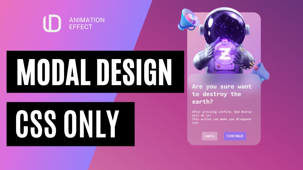 Create Modal Popup Using Css Css Only Youtube