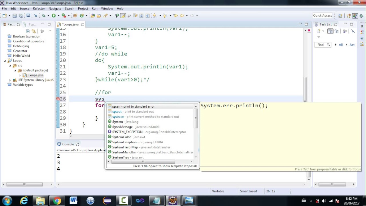 Java Loops Tutorials Youtube