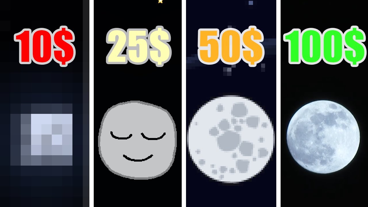 Minecraft For 10 Vs 25 Vs 50 Vs 100 Youtube