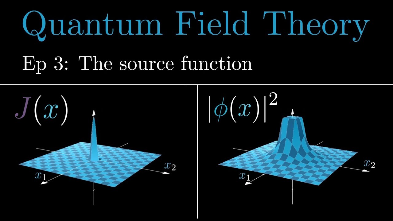 Quantum Field Theory Ep 3 The Source Function Youtube