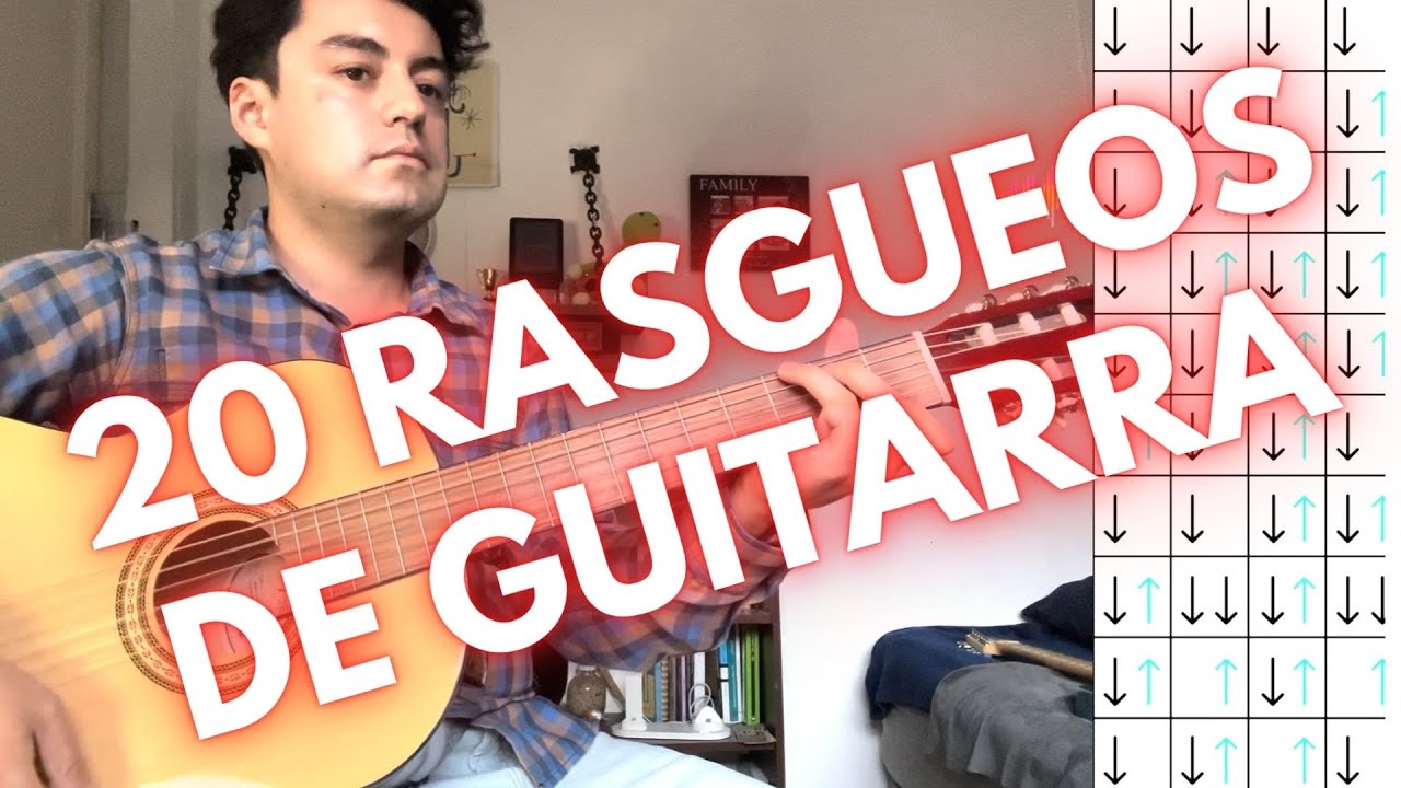 Patrones De Rasgueo Para Cómo Rasguear Una Guitarra 14 Pasos Con