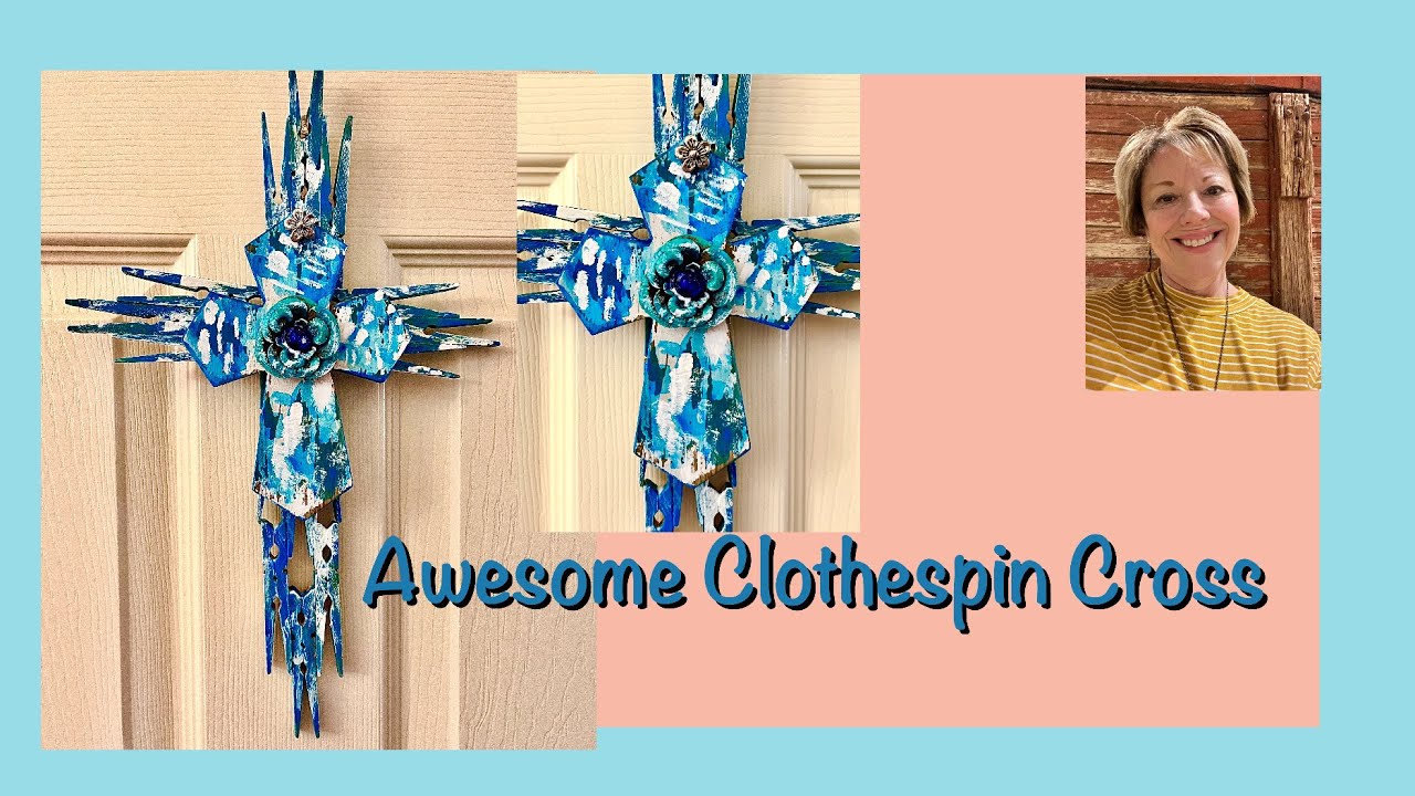Awesome Clothespin Cross Youtube