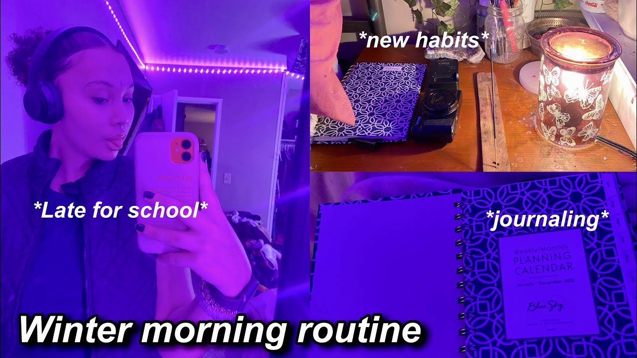 My 5am School Morning Routine Grwm Journal Skincare More Youtube