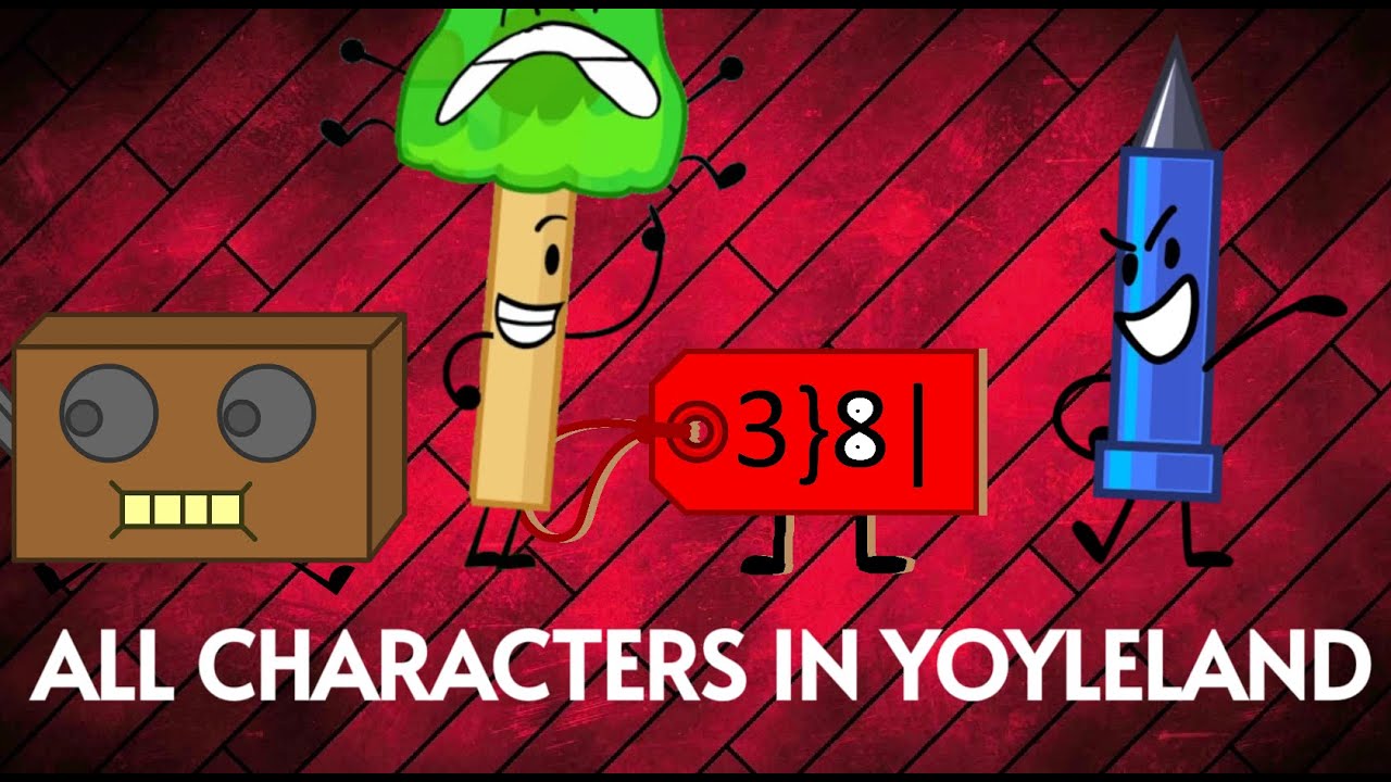 Find The Bfb Characters All Yoyleland Characters Youtube