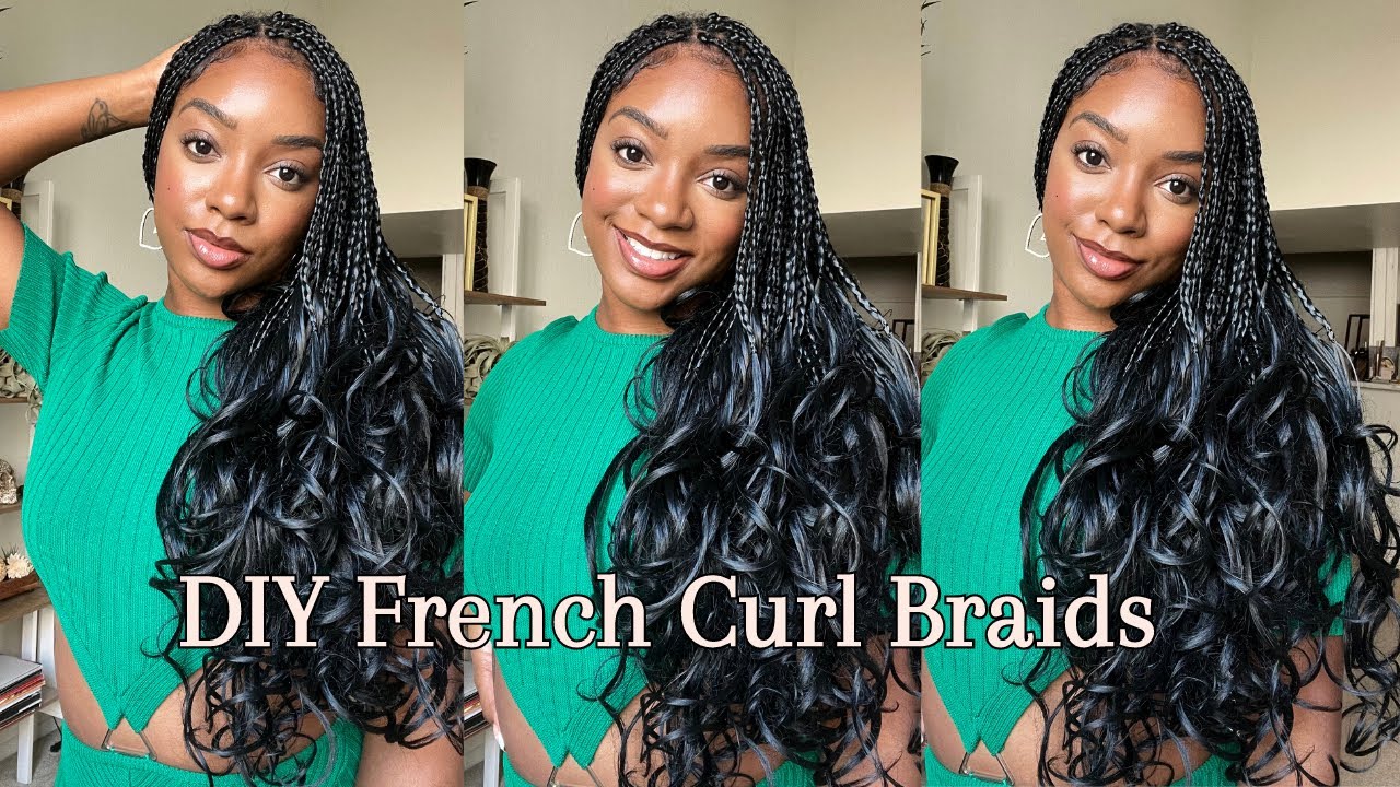 How To Make Braids With Curls At Tracey Parmelee Blog
