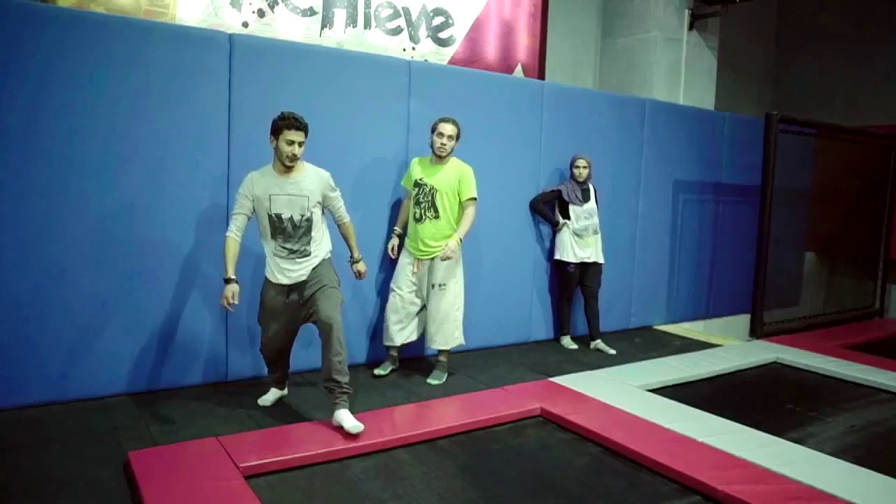 Gravity Code First Indoor Trampoline Park In Egypt Youtube