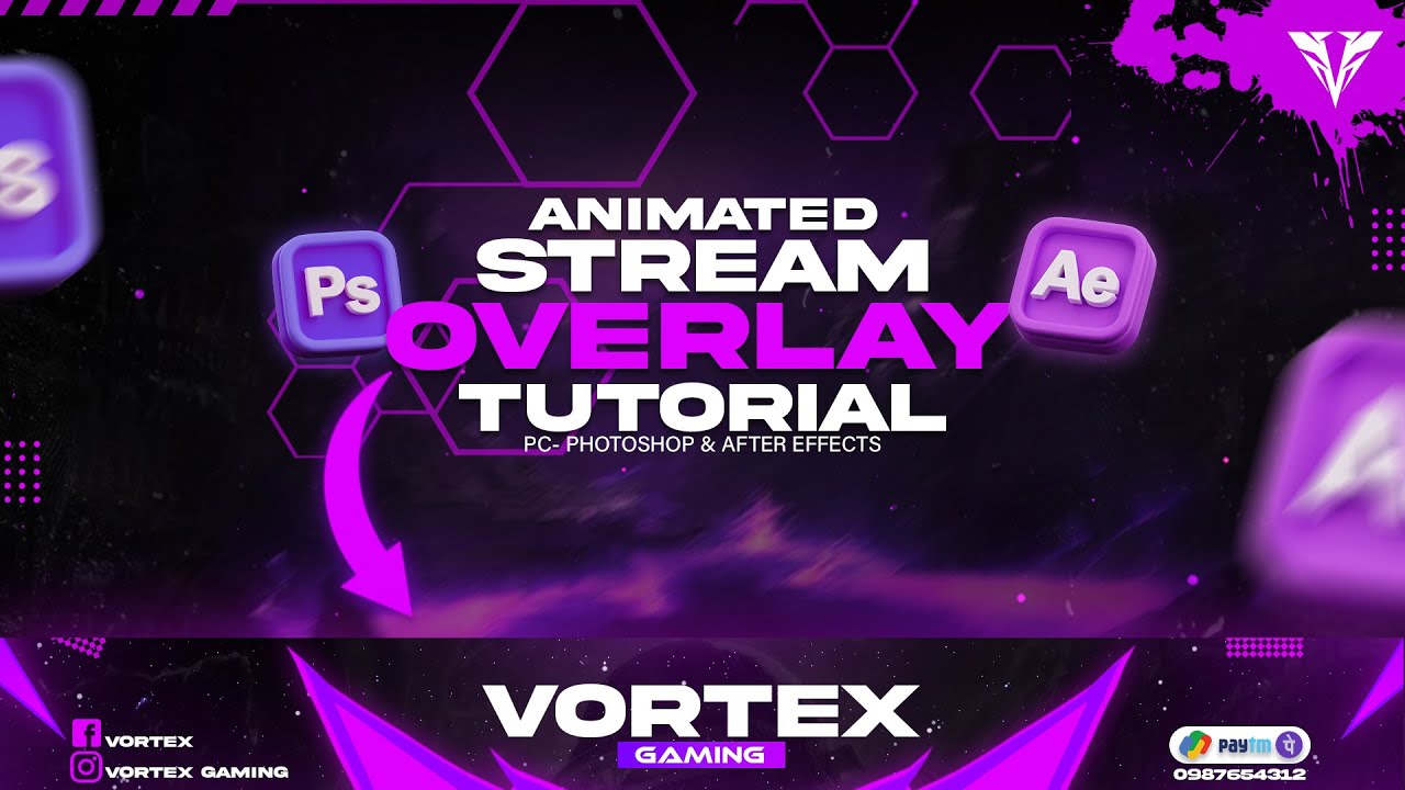 Animated Stream Overlay Tutorial Overlay Tutorial On Photoshop