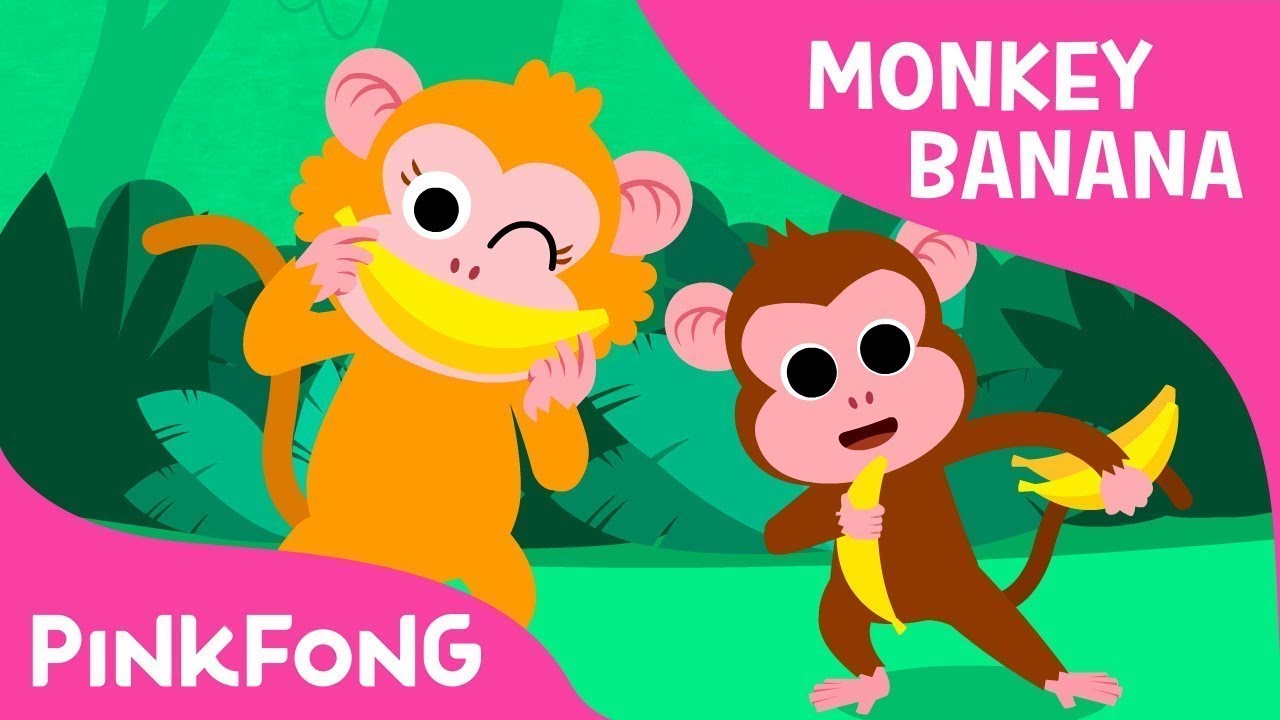 Monkey Banana Animal Songs Pinkfong Songs For Children Youtube