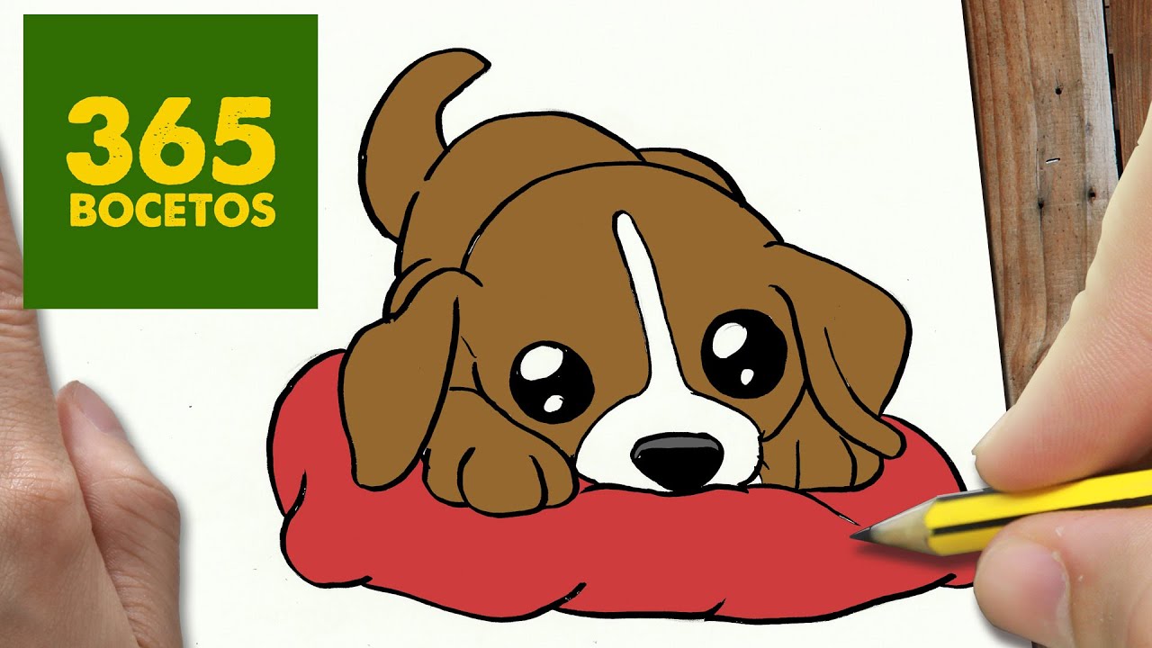 Dibujos De Perros Fáciles Paso A Paso Tutorial Paso A Paso Cómo