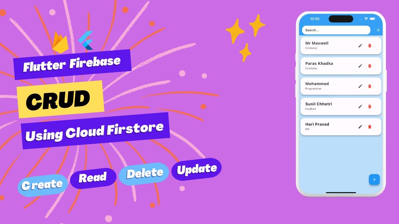 Flutter Firebase Crud Using Cloud Firestore Flutter Firebase Crud