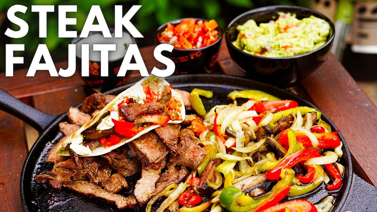 Fajitas On A Flat Top Grill At Jill Farris Blog