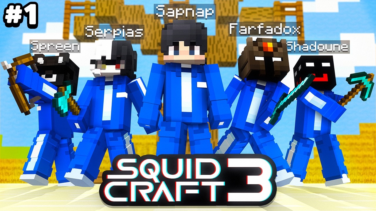 Squidcraft 3 Day 1 Youtube