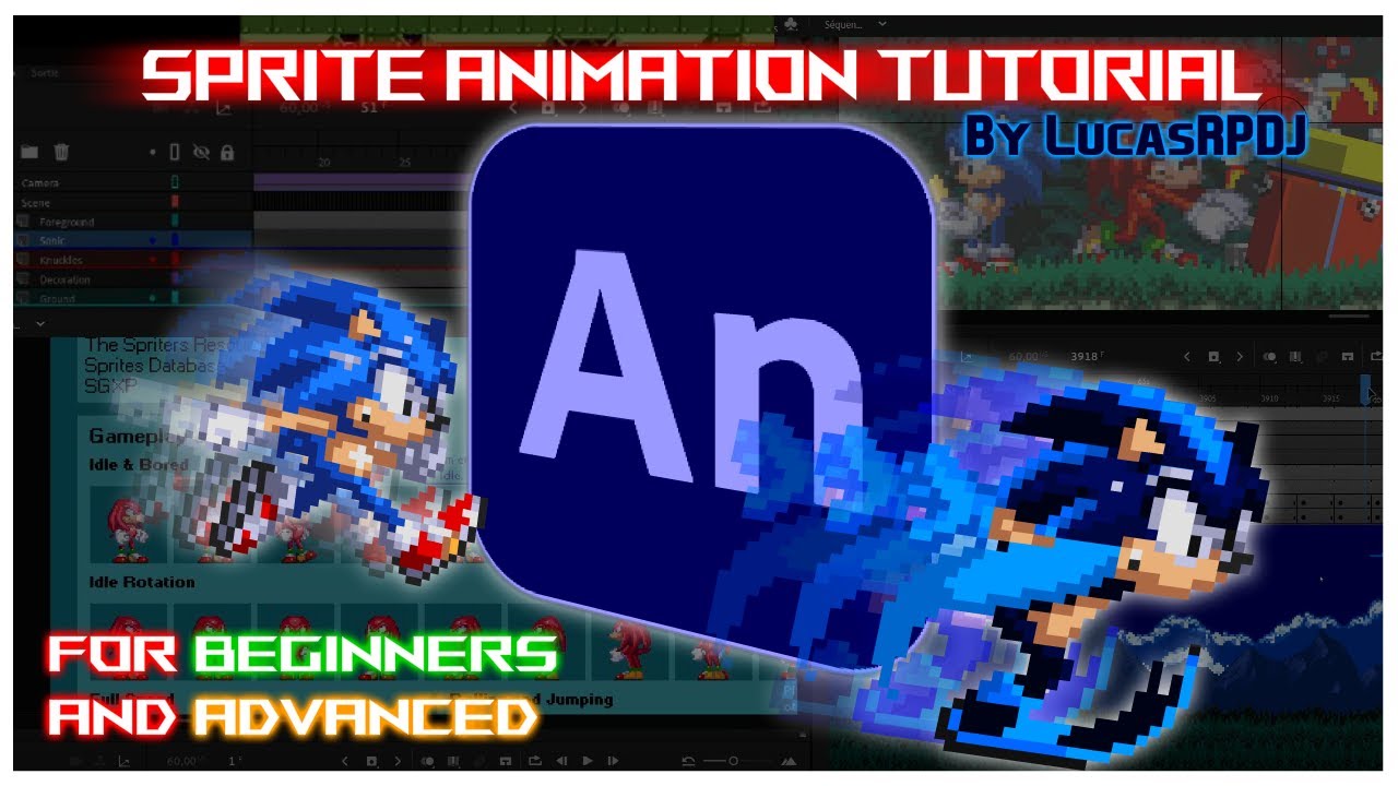 Sprite Animation Tutorial By Lucasrpdj Youtube
