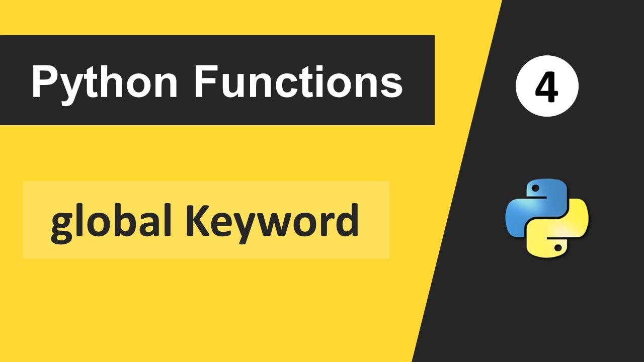 Everything About Global Keyword And Unboundlocalerror In Python Youtube