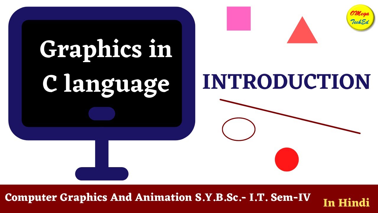 Graphics In C Language Introduction Youtube