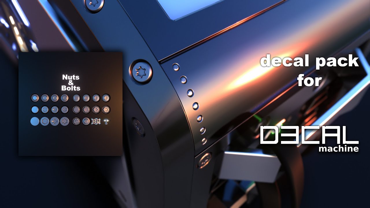 Decals Nuts Bolts Decalmachine 2 3 Ready Youtube
