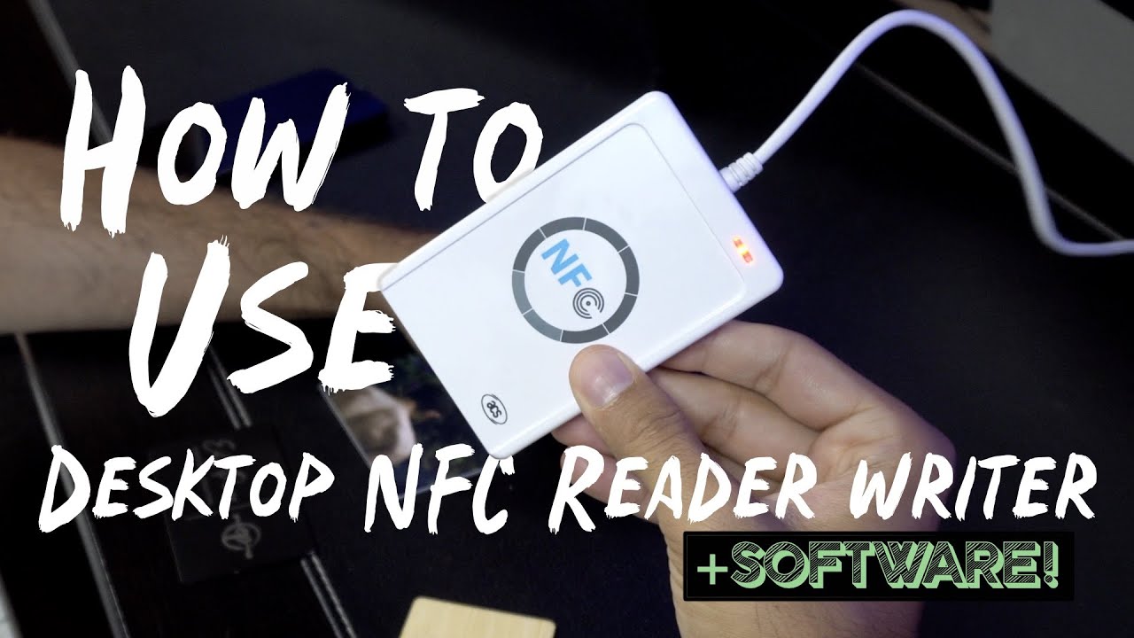 How To Desktop Mac Pc Nfc Tag Reader Writer Youtube