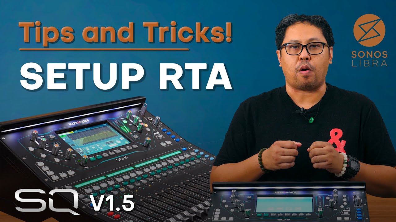 Allen Heath Sq Series V1 5 Setup Rta Youtube