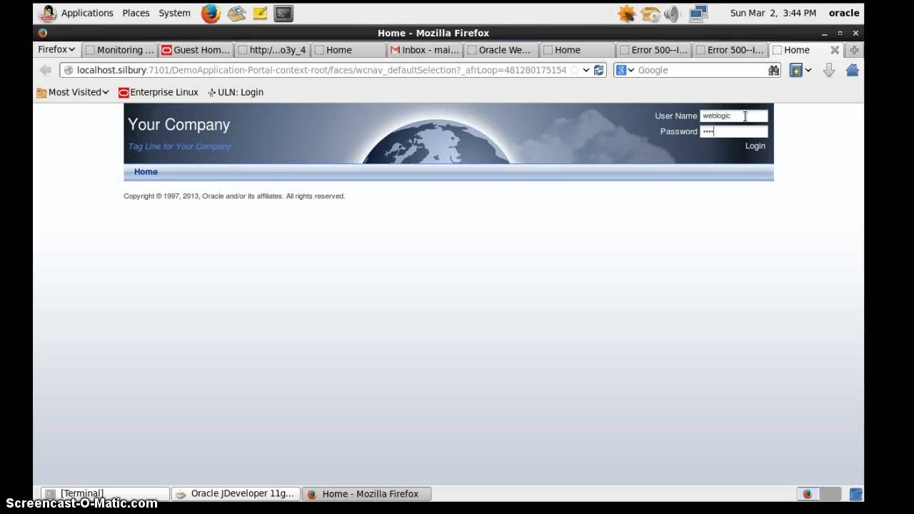 Create Your Webcenter Portal Application Youtube