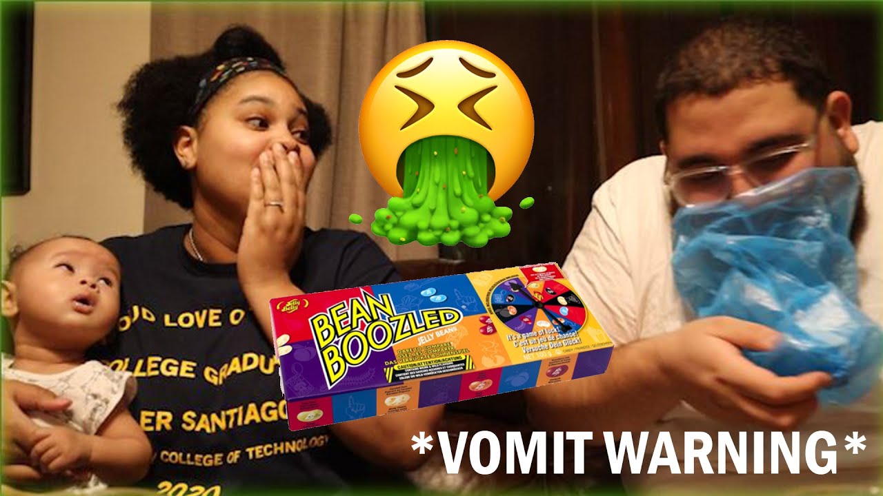 Bean Boozled Challenge Vomit Warning Youtube
