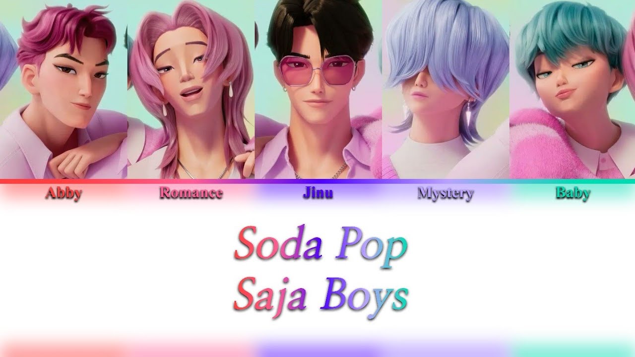 Saja Boys 사자 보이즈 Soda Pop Color Coded Lyrics Youtube