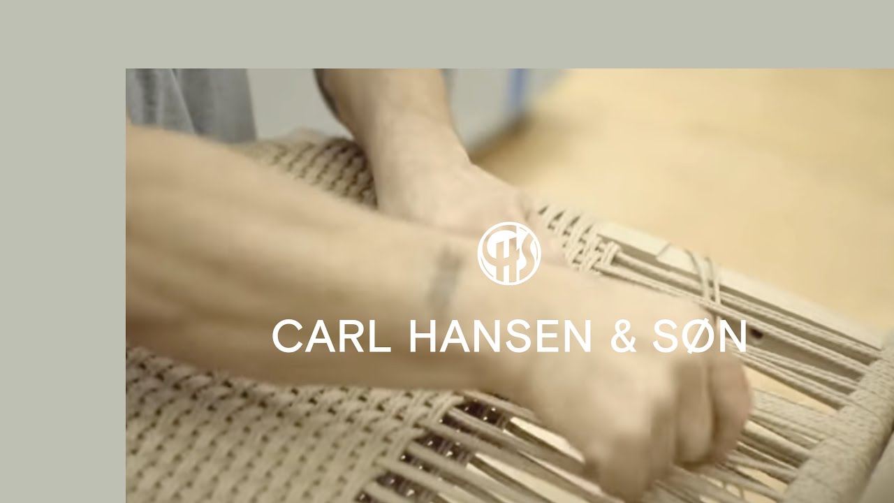 Ch25 Lounge Chair Designed By Hans J Wegner Youtube