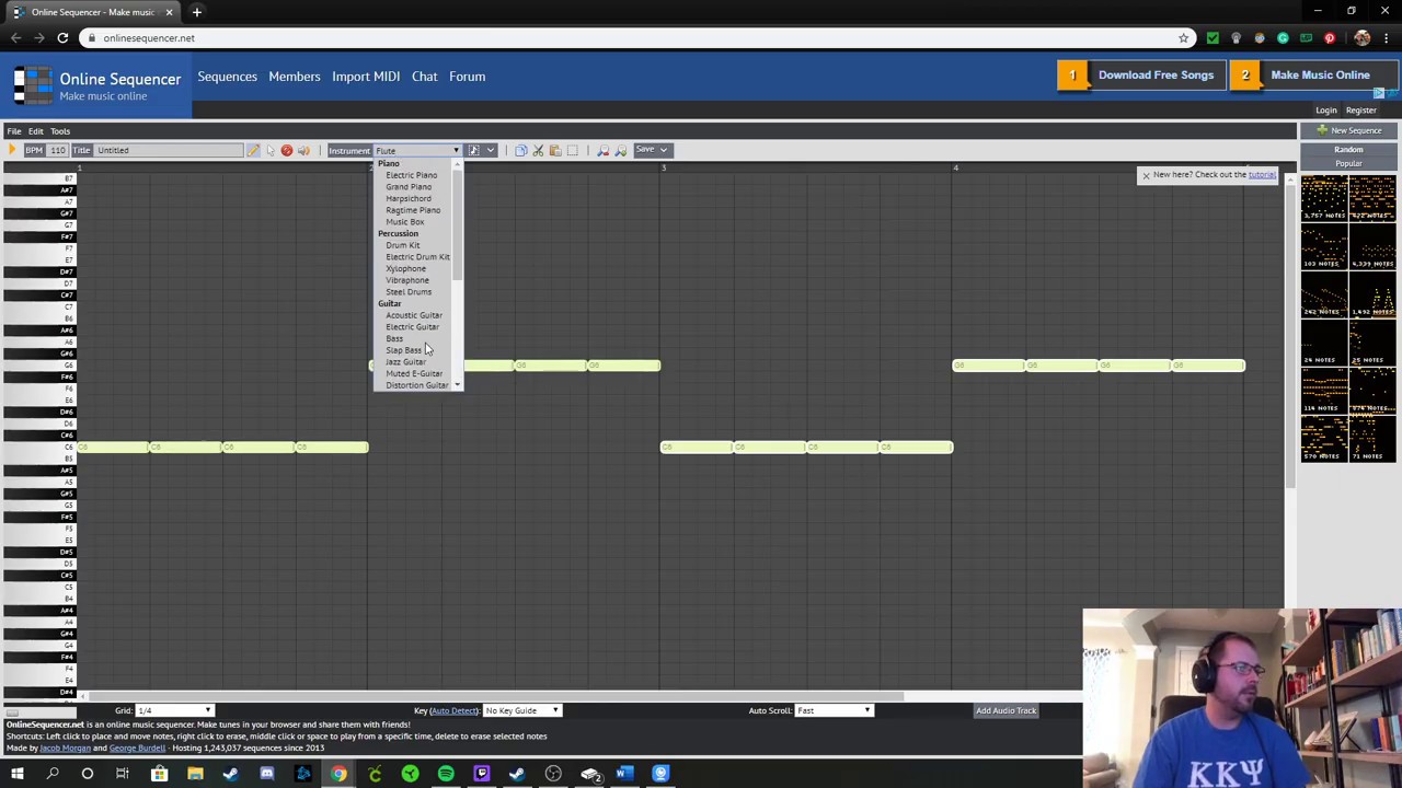 Online Sequencer Walkthrough Youtube