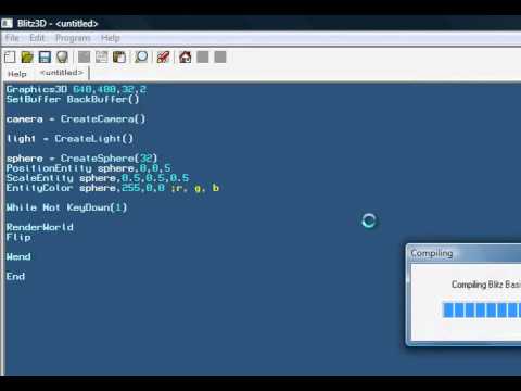 Blitz3d Tutorial 3 Simple Object Properties Youtube