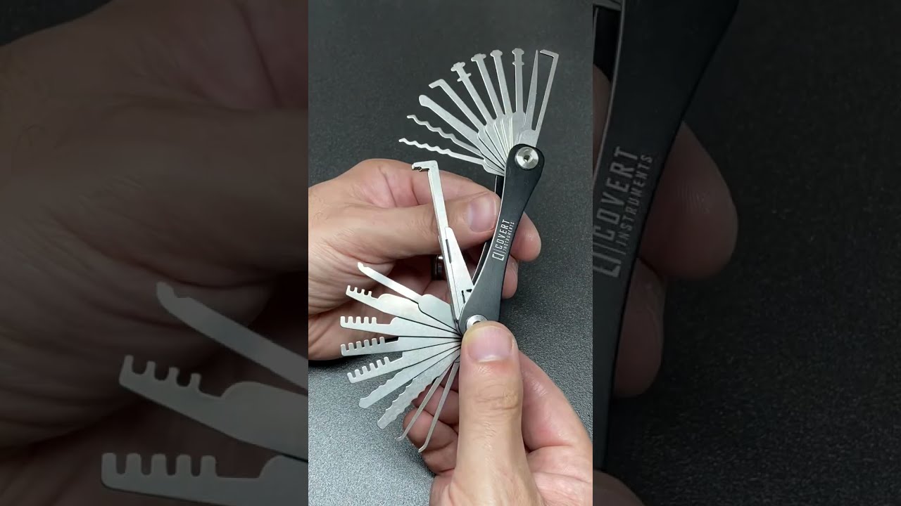 Covert Companion Lock Pick And Bypass Multitool Shorts Youtube