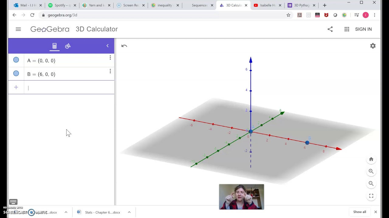 3d Geogebra Tutorial Shapes Youtube