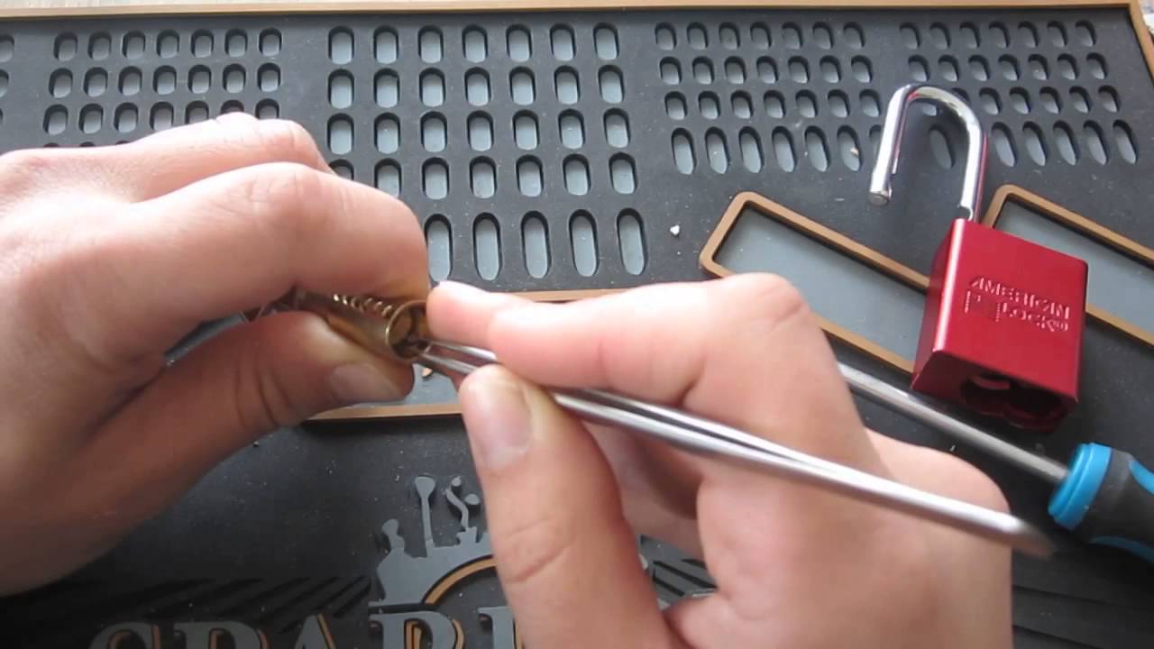 American Padlock A1100 Picked Spp Gutted Youtube