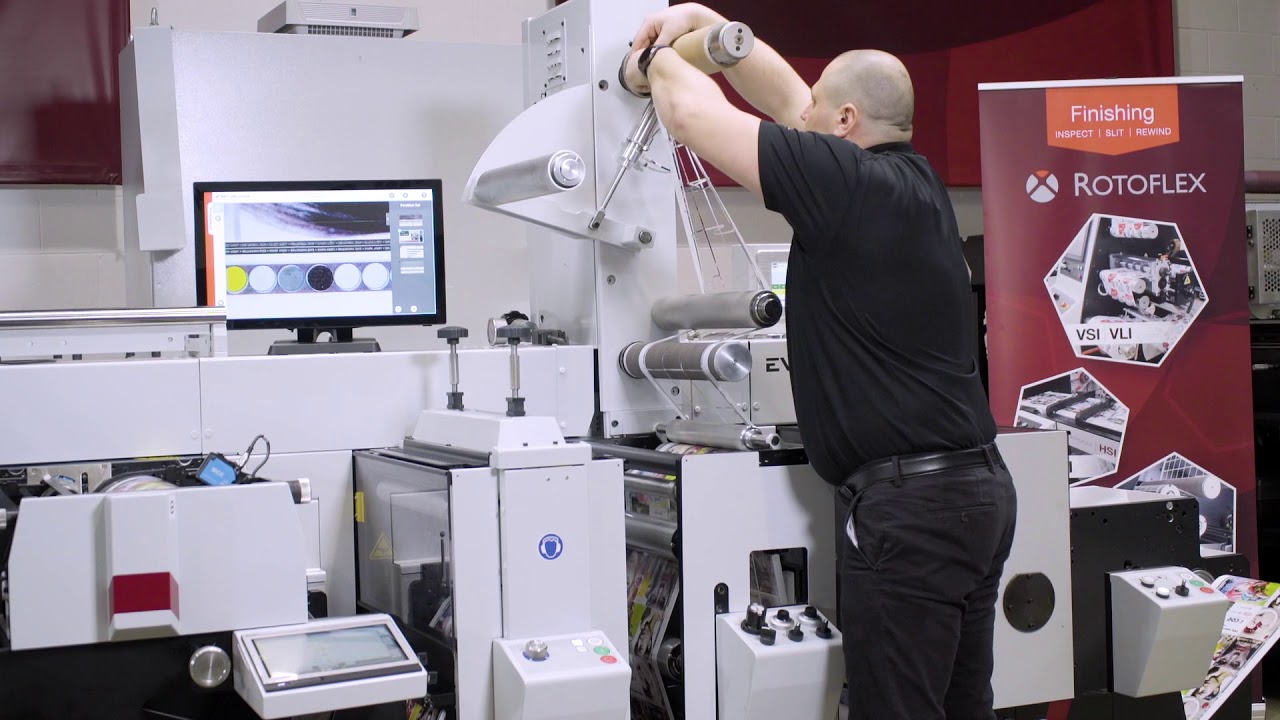 How To Set Up A Delam Relam Unit Fast Mark Andy Evolution Series E5